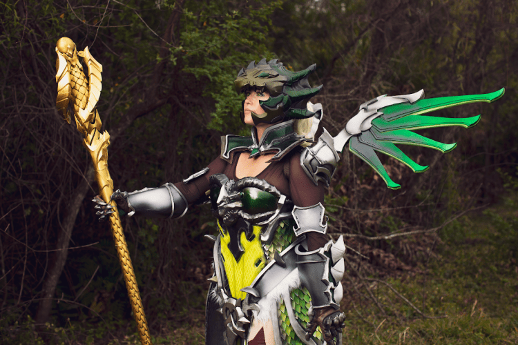 Avera Cosplay as Dragoon Mercy from Overwatch – Geek/Art CONfluence