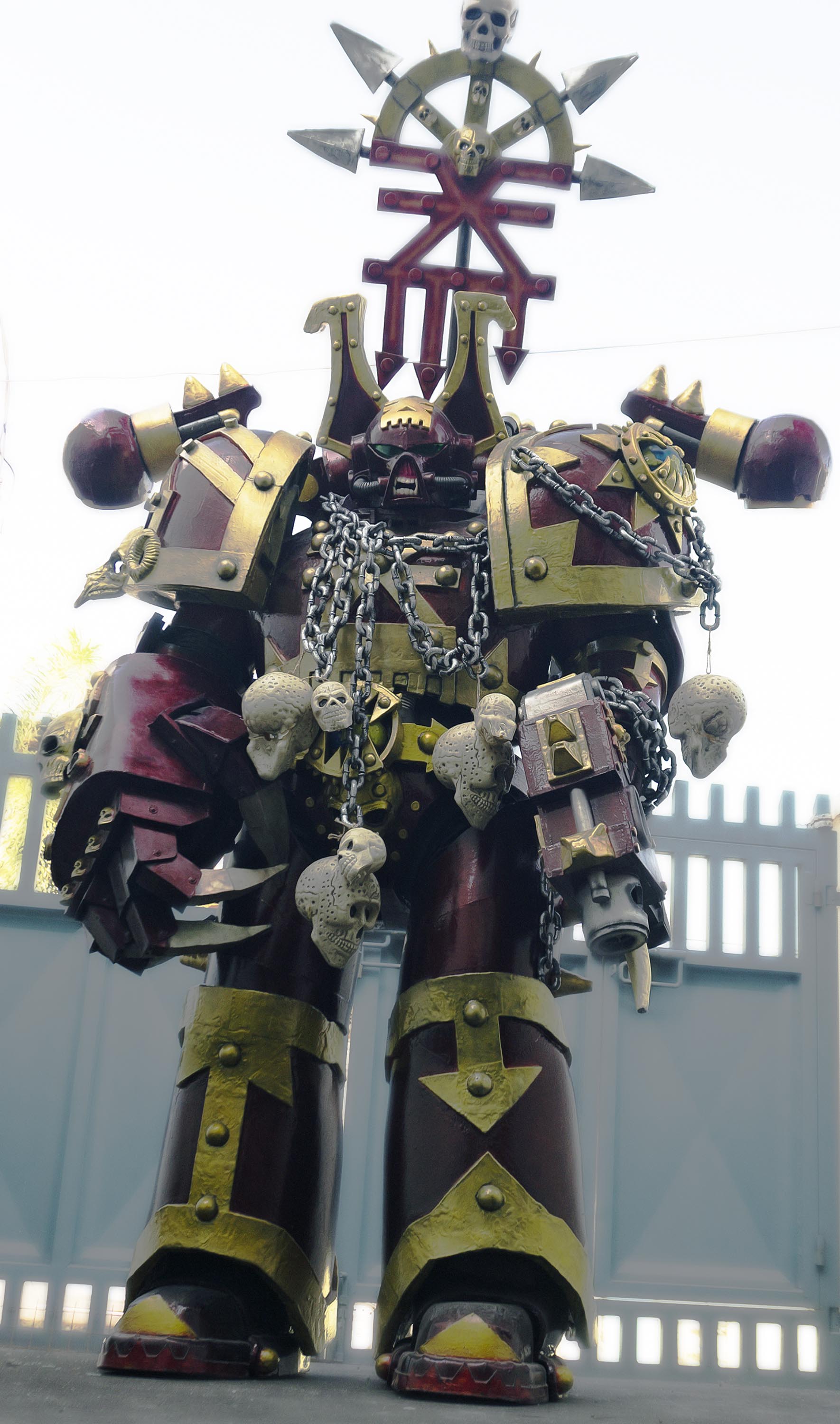 Vaune Roulema as Khorne Berzerker from Warhammer 40k – Geek/Art CONfluence